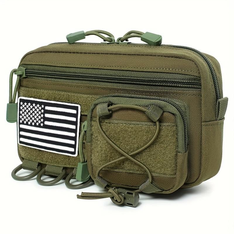 MOLLE Horizontal Admin Pouch with Front Pocket EDC Utility Bag | eBay