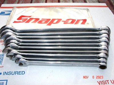 SNAP ON TOOLS METRIC COMBINATION WRENCH SET OEXM | eBay