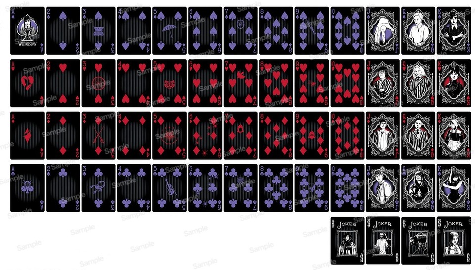 Bicycle WEDNESDAY Playing Cards / Netflix / MGM / Trump / Rare | eBay