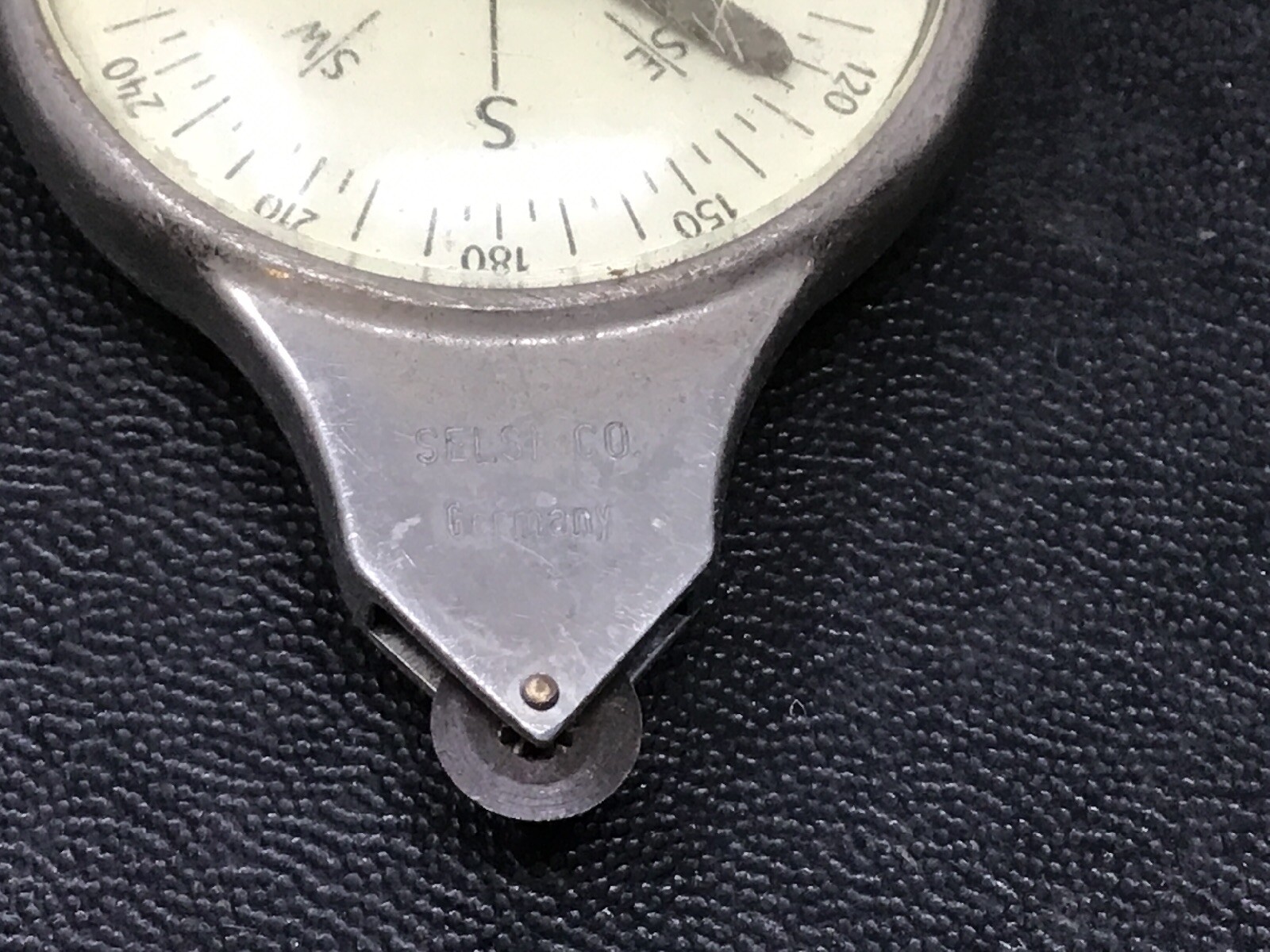 SELSI VINTAGE GERMAN COMPASS NAUTICAL MILES MEASURER MARITIME BOATING ...
