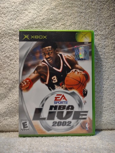 NBA Live 2002 - (Xbox, 2001) *CIB w/ reg card* Disc is NEAR MINT* FREE ...