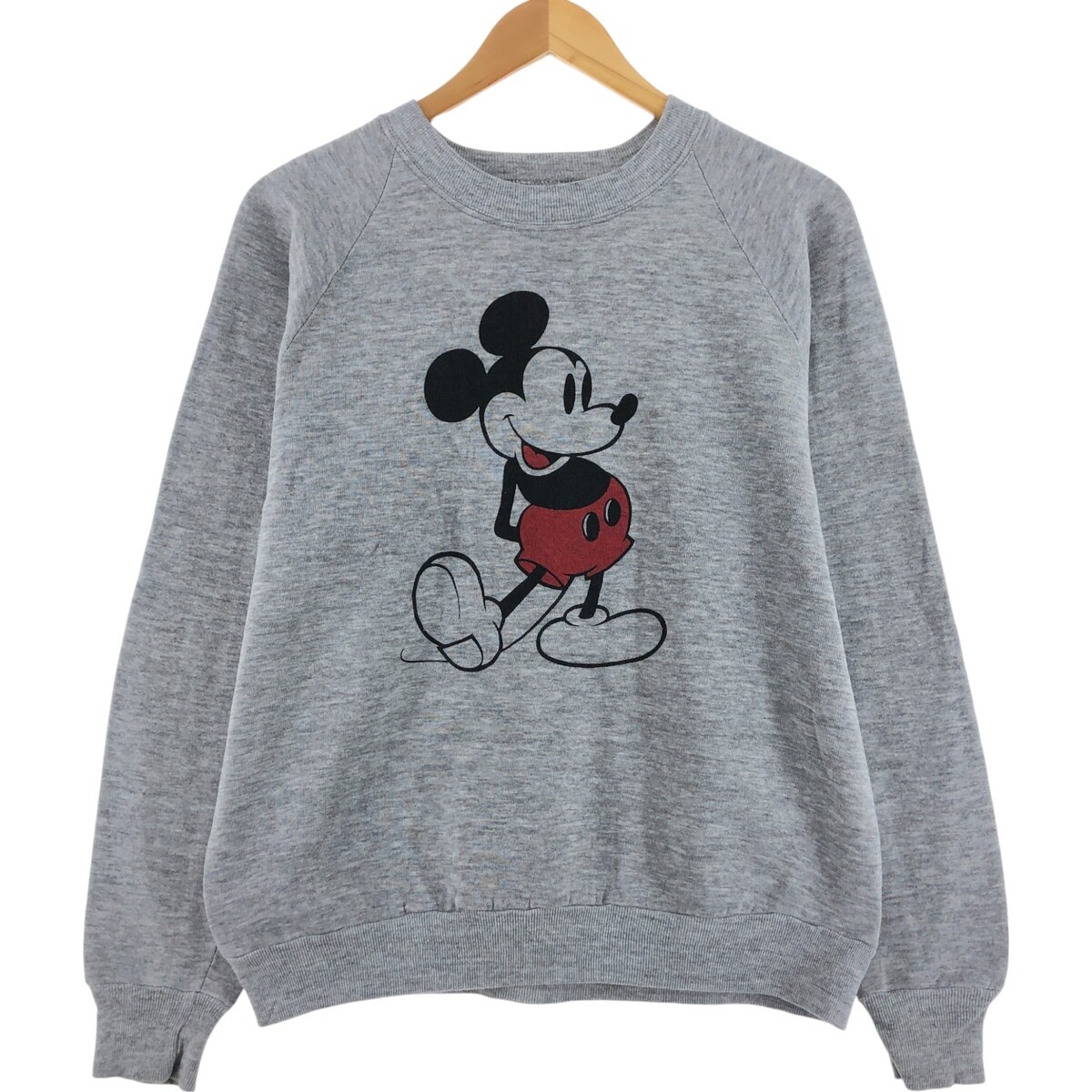 80'S Disney MICKEY MOUSE Mickey Mouse character sweat… - Gem