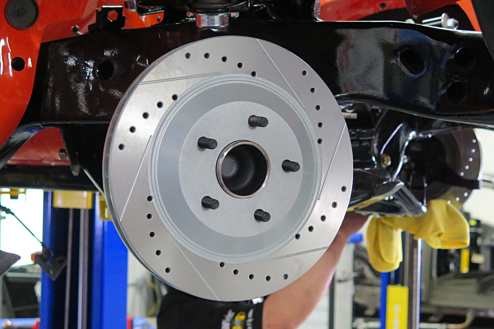 1973-77 Chevelle C5 Corvette 13" Disc Brake Kit Tall Spindle Conversion ...