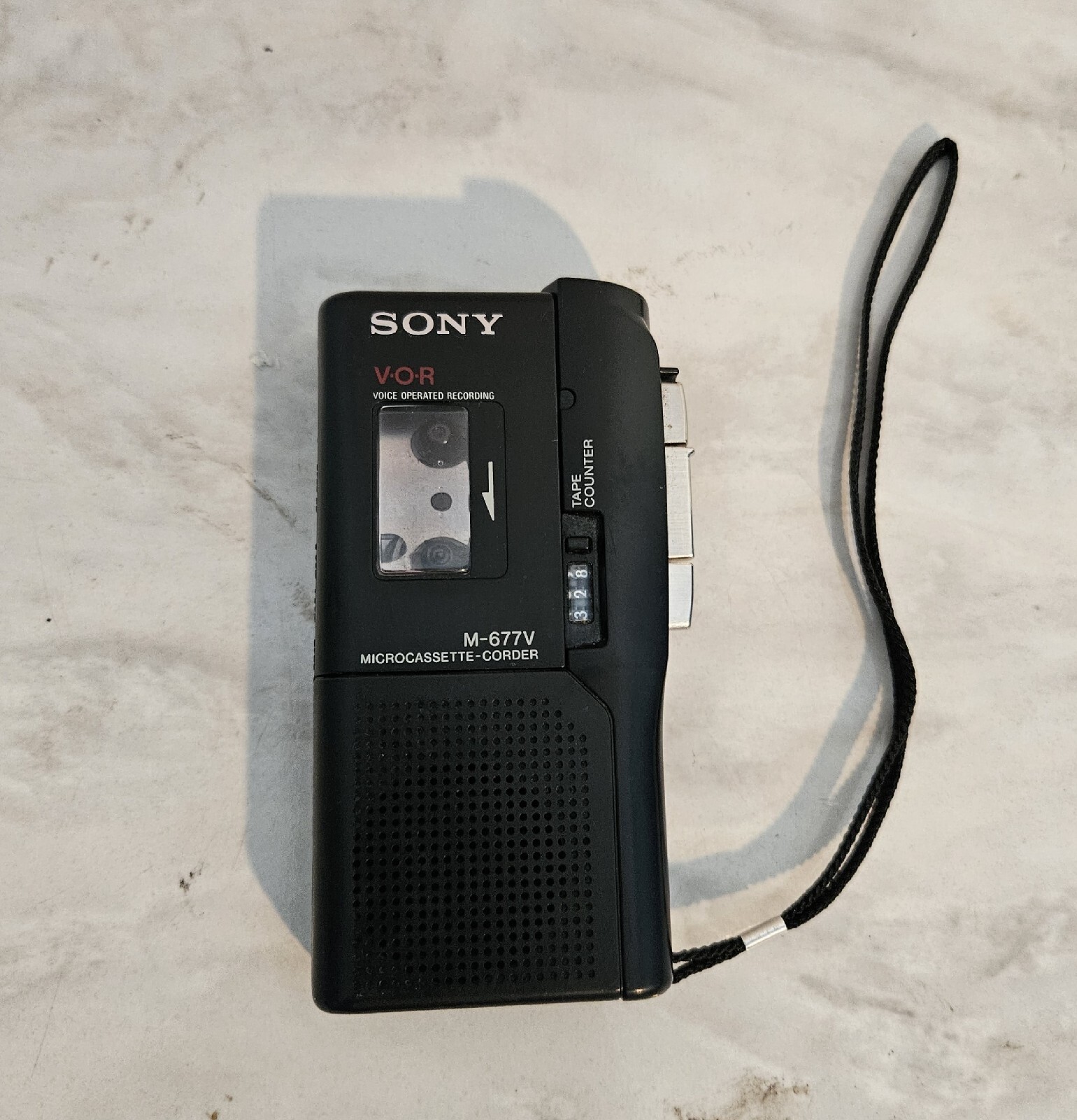 Vintage Sony M-677V Handheld Microcassette Voice Recorder *Not Working ...