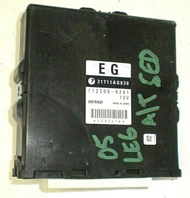 2005 SUBARU LEGACY TCU TCM TRANSMISSION CONTROL MODULE OEM P/N ...