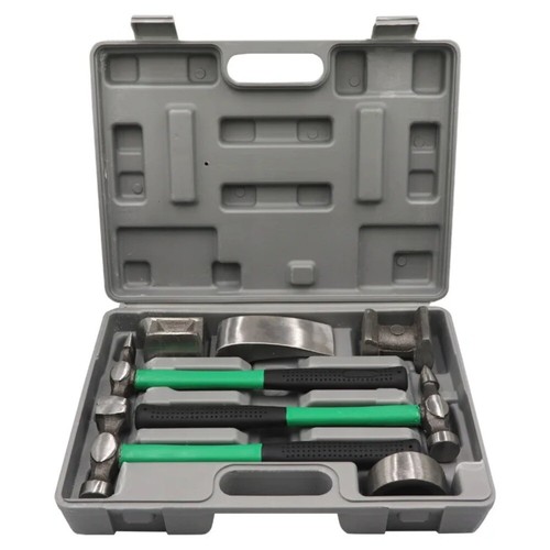 7Piece SheetMetal Hammer Multi-functional AutomotiveDent Repair Sheet ...