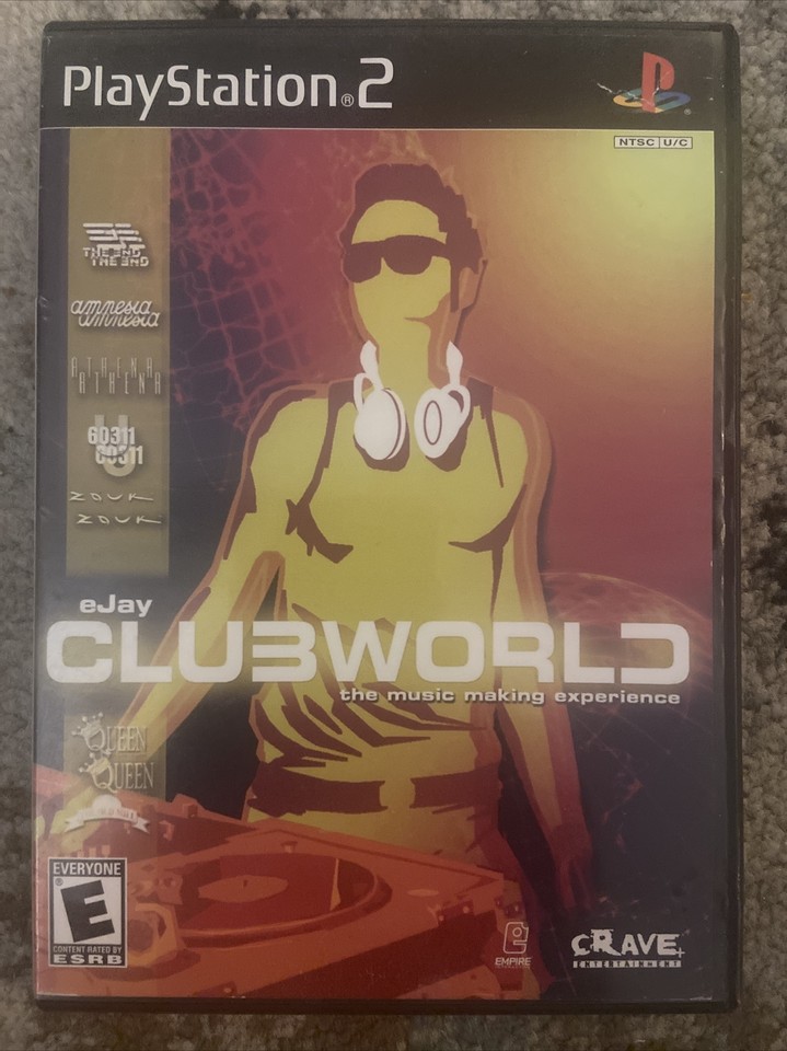 🔥 eJay Clubworld (Sony PlayStation 2 PS2, 2003) CIB. VG. See ...