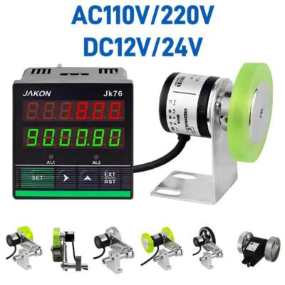 Electronic Digital Display Length Counter Meter Measurement Roller With ...
