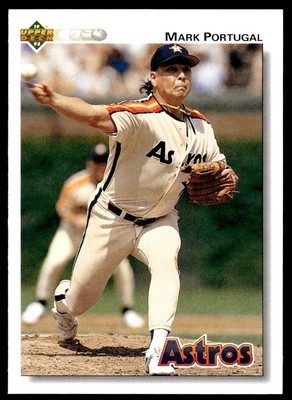1992 Upper Deck Baseball Card Mark Portugal Houston Astros #448 | eBay