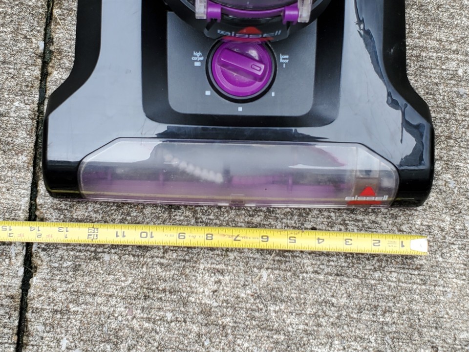 BISSELL POWERFORCE HELIX BAGLESS UPRIGHT VACUUM 2191U Purple. Clean! | eBay