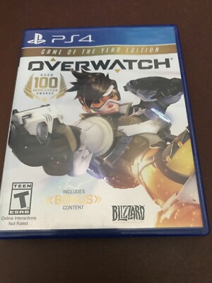 Overwatch: Game of the Year Edition (Sony PlayStation 4, 2017) - Tested ...