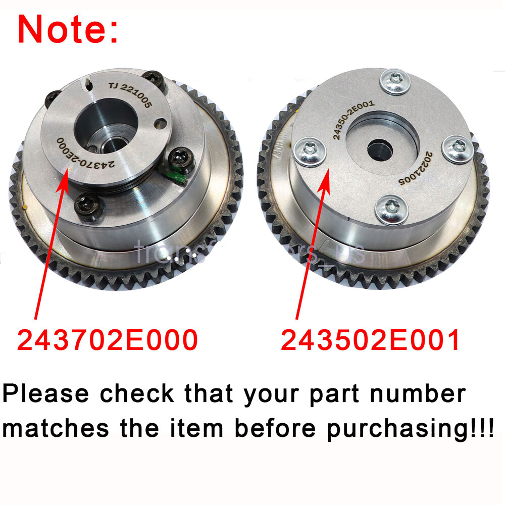 Timing Chain Kit Exhaust Intake CVVT Gear Fit Kia Soul Hyundai Elantra ...