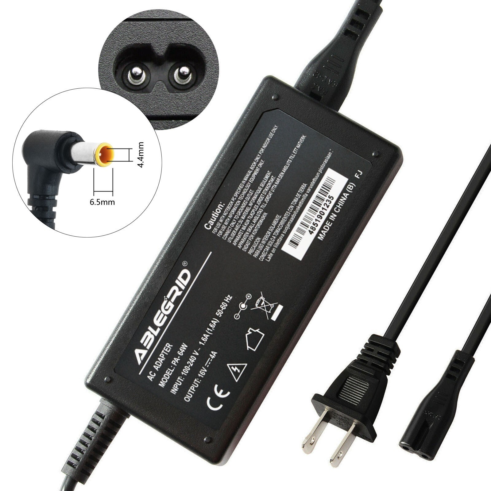 AC Adapter Charger For Fujitsu ScanSnap iX500 Scanner PA03706-K931 ...