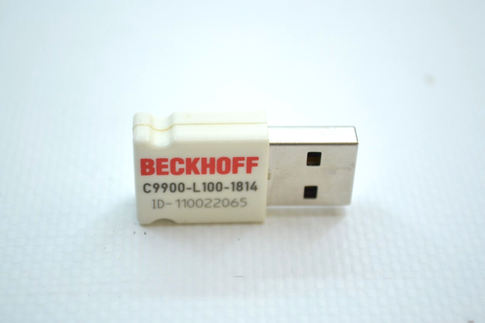 Beckhoff C9900-L100-1814 USB License Key for Twincat | eBay