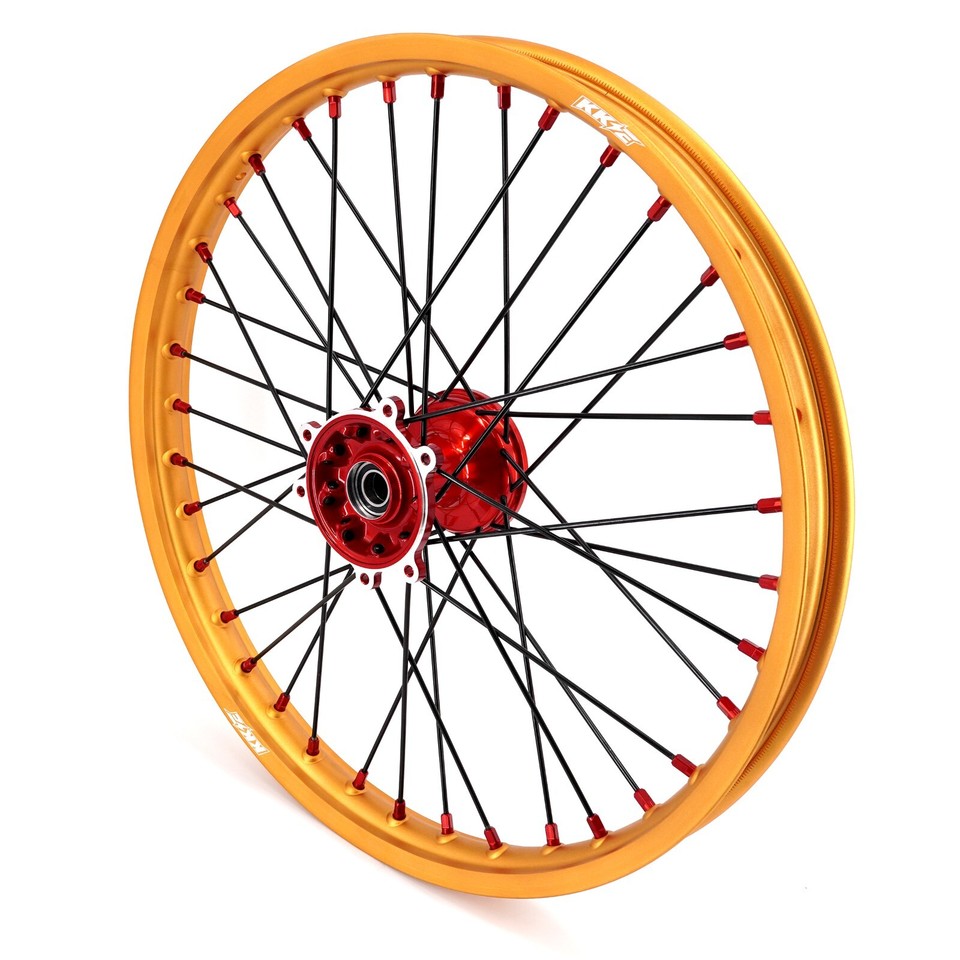 KKE 21/19 Cast Wheels Set for Honda CR125R CR250R 95-96 CR500R 95-2001 ...