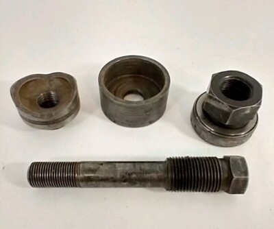 Greenlee 1 1/2" Conduit Knockout Punch (AV439) & Die (50040) Draw Stud ...