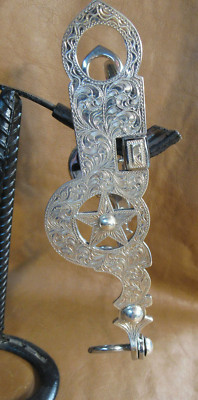 E Garcia Silver Bit Texas Star El Segundo Mouth Stainless Finish | eBay