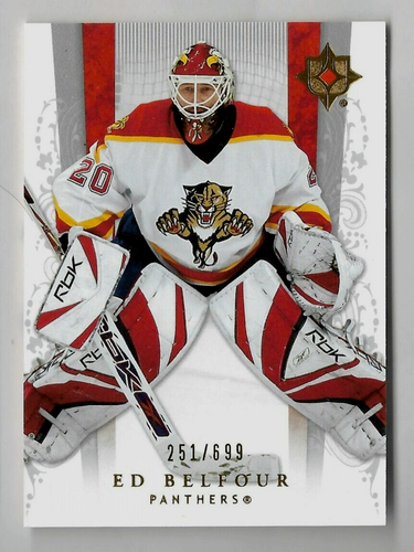 ED BELFOUR 2007-08 UD ULTIMATE COLLECTION HOCKEY SP INSERT #29 251/699 ...