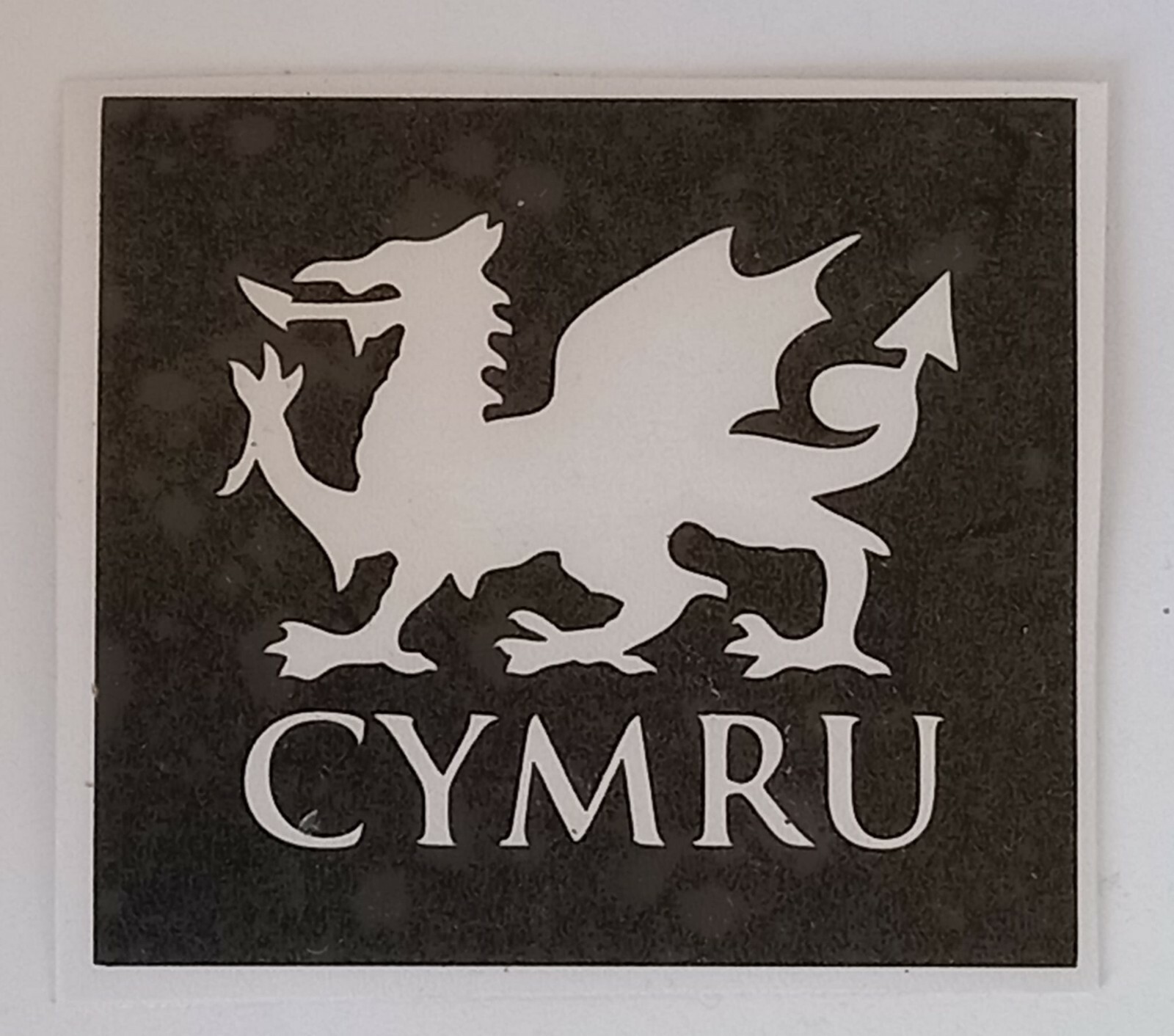 Welsh dragon & Cymru word stencils for etching glass craft pick size 2 ...