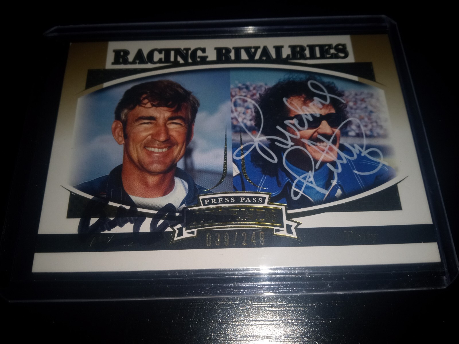 2007 Racing Rivalries PressPass Legends #039/249 R Petty/ B Allison ...