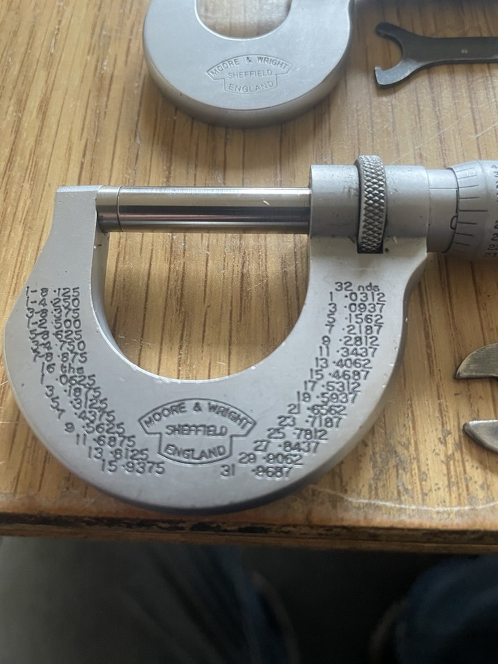 Micrometre X2 Moore And Wright | eBay UK