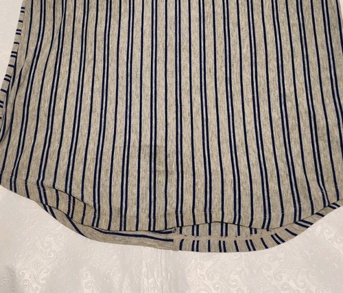 Cabi Womens Gray & Blue Striped Tank Top Size Small Keyhole Back ...