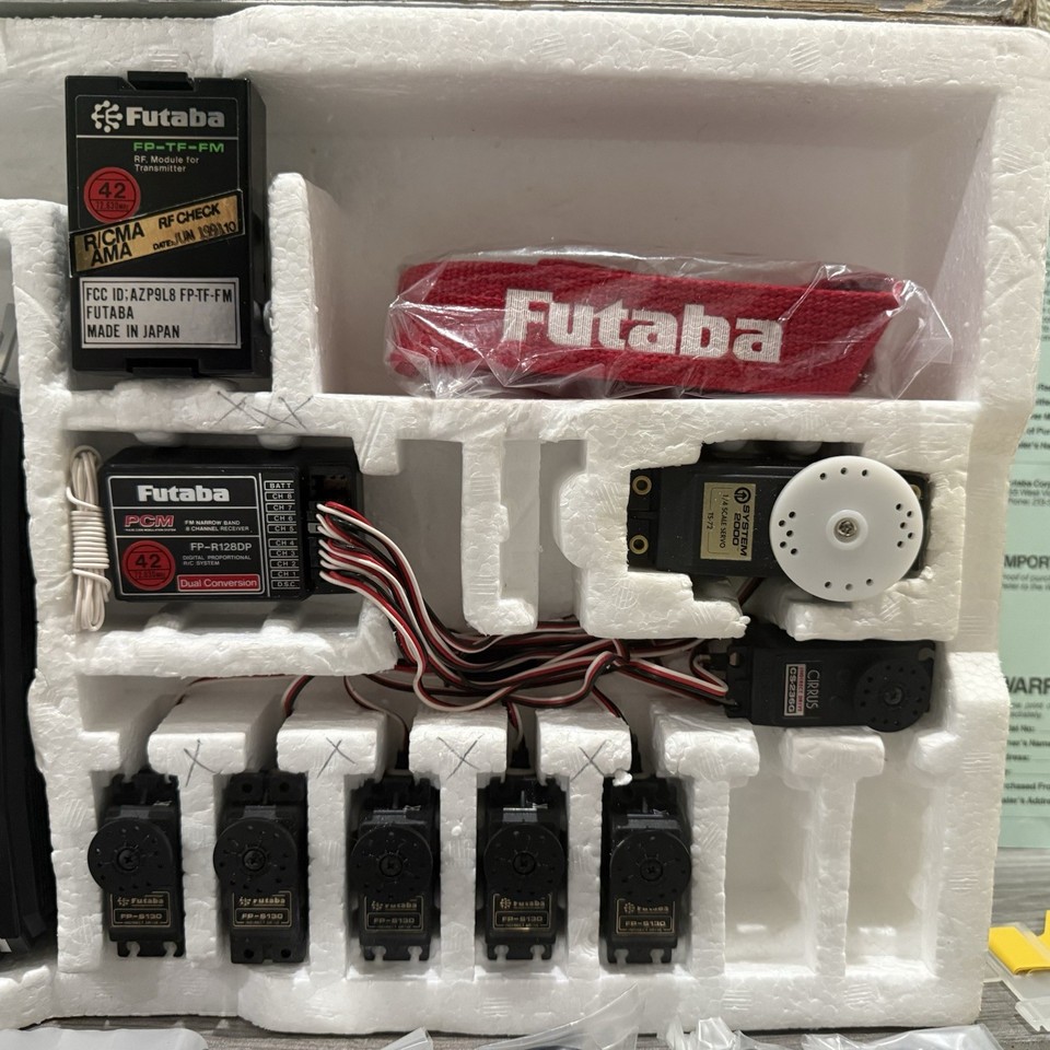 Vintage "Back To The Future" FUTABA PCM FP-8SGA-P Transmitter UNTESTED ...