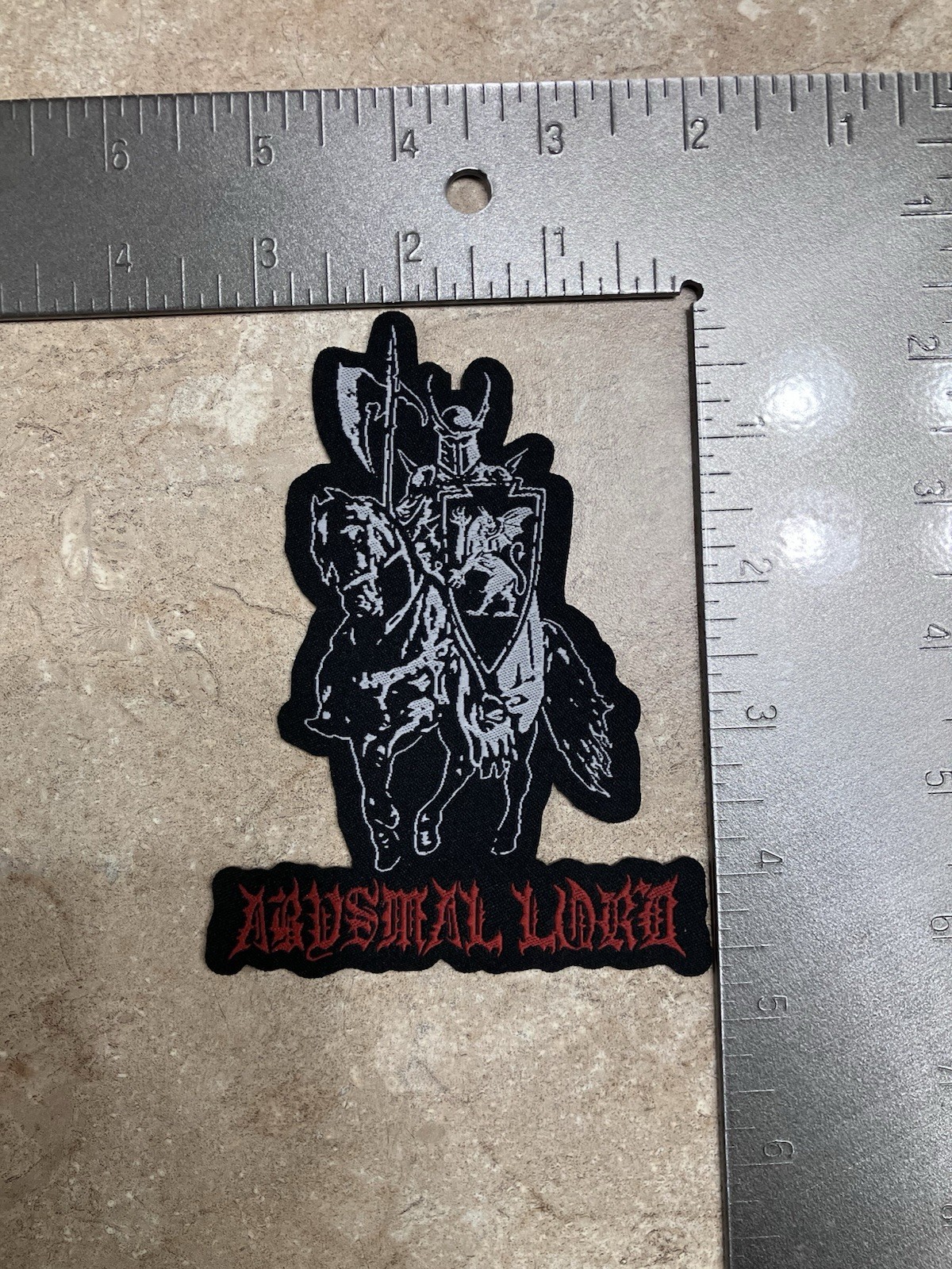 Abysmal Lord Lasercut woven patch | eBay
