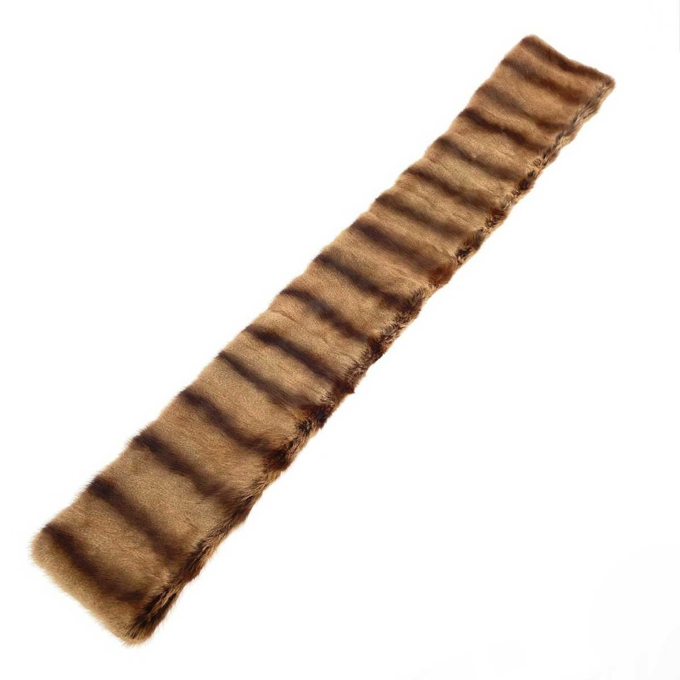 BALLY Barry Muffler Brown Russian Squirrel Ladies Used 105cm | eBay