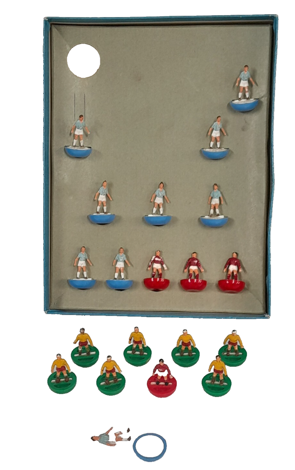 Vintage Subbuteo - Fivesides, Team West Ham & Team Holder with Team (06 ...