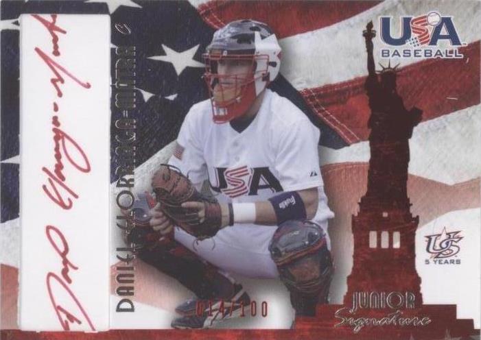 2007 USA Baseball - National Signature Daniel Elorriaga-Matra #A-26 Red ...