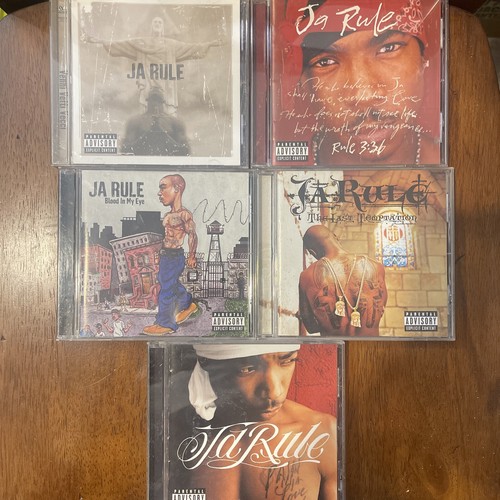 JA Rule CD Lot of 5 Venni Vetti Vecci Last Temptation Pain Is Love Rule ...