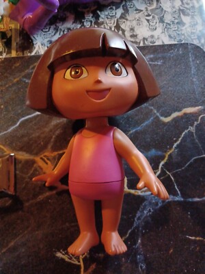 SPLASH AROUND DORA The Explorer Swimsuit Doll 2002 FISHER PRICE ...