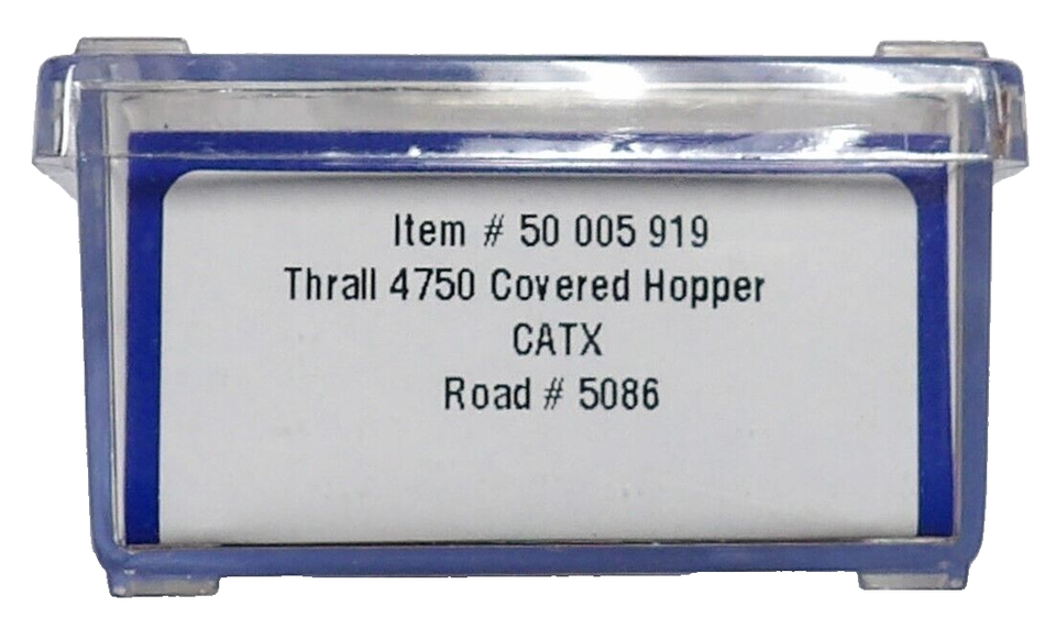 N Scale Atlas 50005919 CATX 5086 Thrall 3-Bay 4750 Covered Hopper | eBay