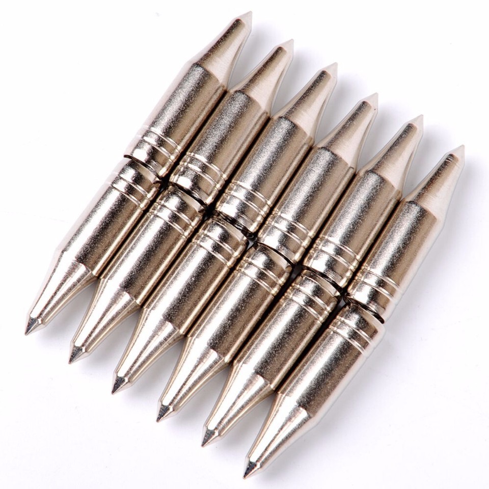 Archery Bullet Arrowheads Field Points 8MM Broadheads Tips Bow Practice ...
