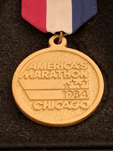 Vintage Original 8th Annual America's Marathon 1984 Chicago Ribbon ...