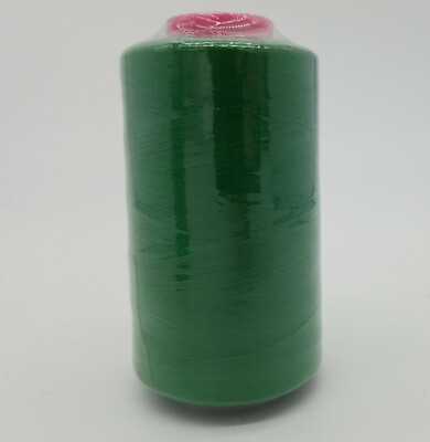 1 Big Spool Green Serger Thread T27 S/2 – 6000 Yards Quality Sewing ...