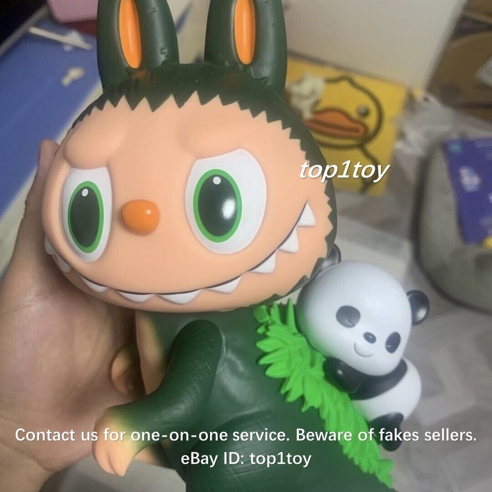 HOW2WORK KASING THE MONSTER SERIES LABUBU Gojimomo Panda Limited Art ...