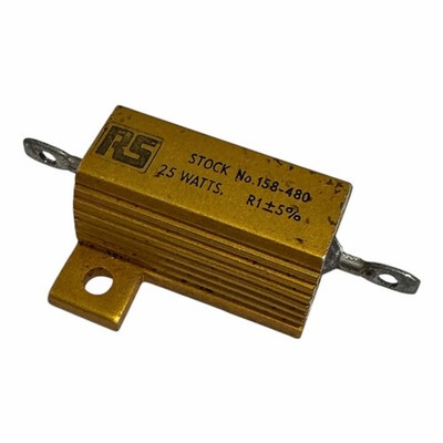 158-480 RS Power Aluminum Resistor 100MOhm 100M 25W 5% | eBay