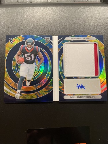 Will Anderson Jr Spectra Rookie Optics Booklet /10 | eBay