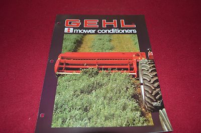 Gehl 2140 2170 Haybine Mower Conditioner Dealers Brochure DCPA | eBay