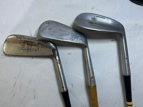 Lot of 3 Vintage Golf Clubs Andy Robertson Burr Key Bilt Alex Gilchrist ...