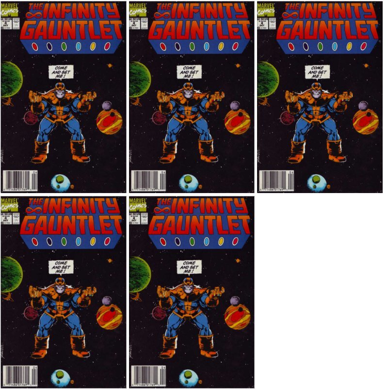The Infinity Gauntlet #4 Newsstand Cover (1991) Marvel Comics - 5 ...