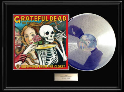 THE GRATEFUL DEAD SKELETONS FROM THE CLOSET WHITE GOLD PLATINUM RECORD ...