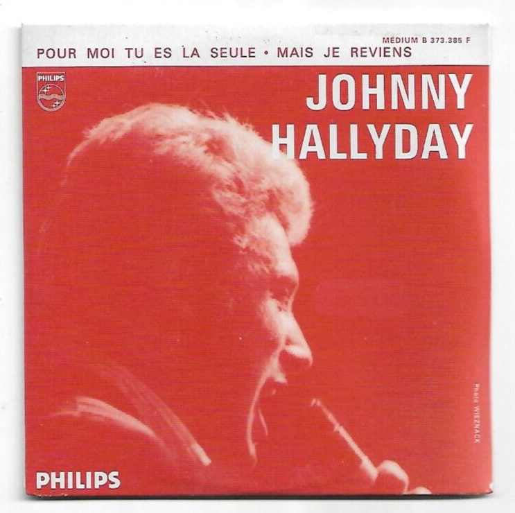 CD NEUF PROMO PHILIPS JOHNNY HALLYDAY : POUR MOI TU ES LA SEULE port ...