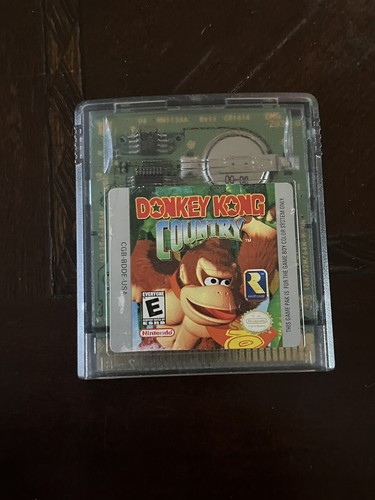 Donkey Kong Country (Nintendo Game Boy Color GBC, 2000) Authentic ...