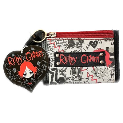 Neu mit Etikett: Ruby Gloom Geldbeutel - Gothic Tasche Anime Kawaii ...