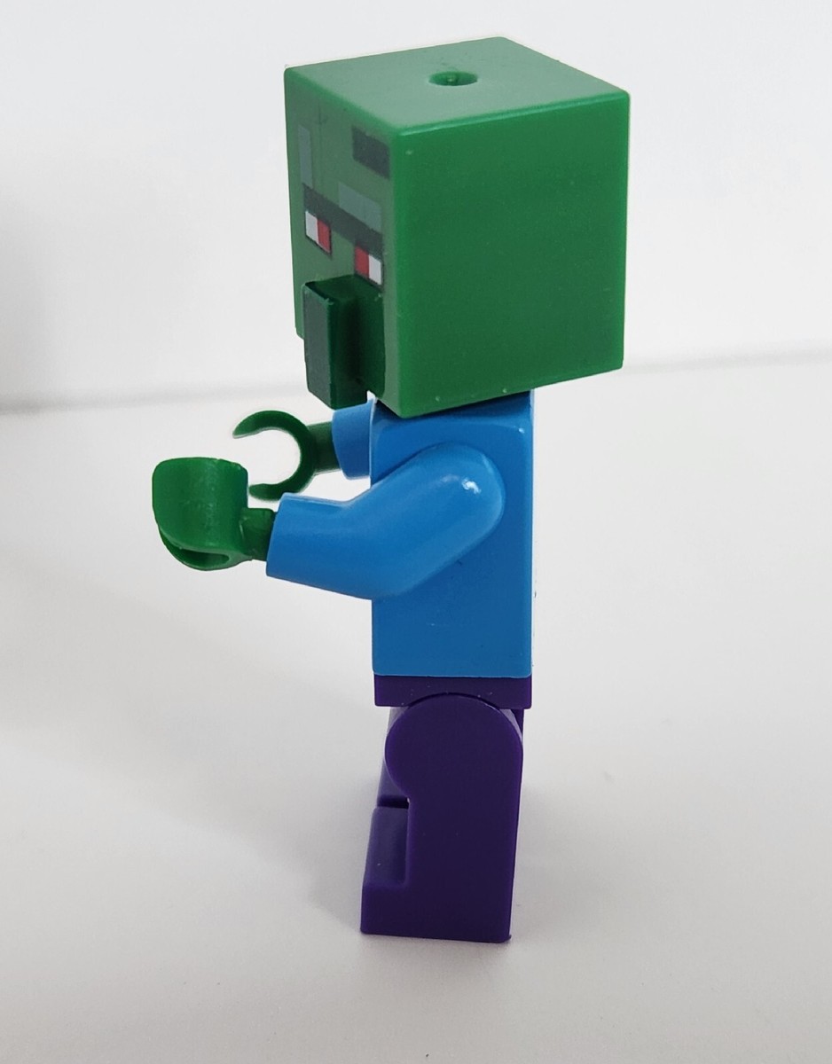 Lego Minecraft Zombie Villager Lego Minecraft Zombie Villager Min030