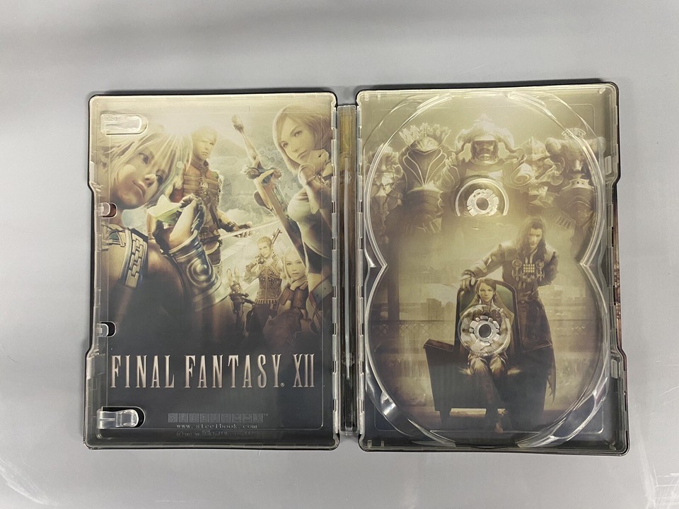 Final Fantasy XII 12 Collector’s Edition (PlayStation 2 PS2) Steelbook ...