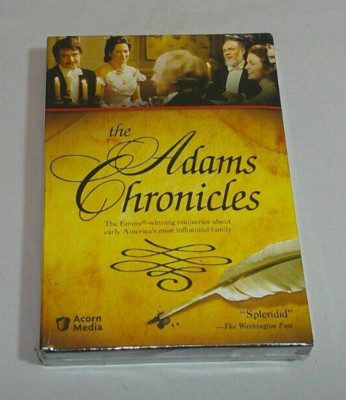 The Adams Chronicles (DVD, 2008, 4-Disc Set) Miniseries BRAND NEW ...